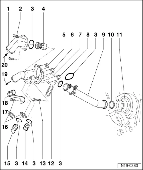 Volkswagen Workshop Service and Repair Manuals > Polo Mk4 > Engine | 4 ...