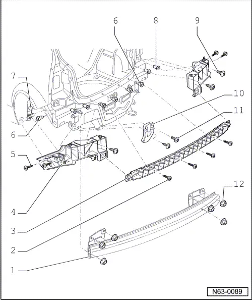 Volkswagen Workshop Service and Repair Manuals > Polo Mk4 > Body ...