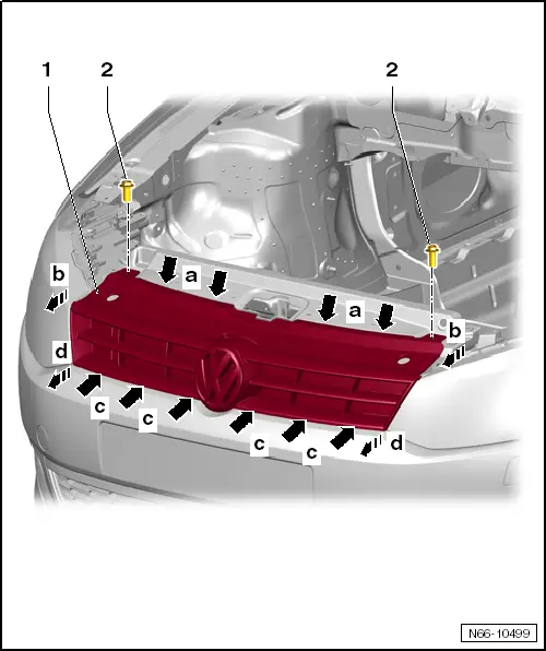 Volkswagen Workshop Service and Repair Manuals > Polo Mk5 > Body ...