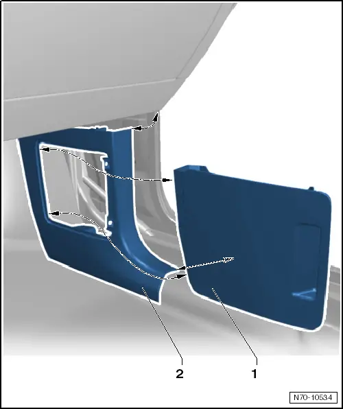 Volkswagen Workshop Service and Repair Manuals > Polo Mk5 > Body ...