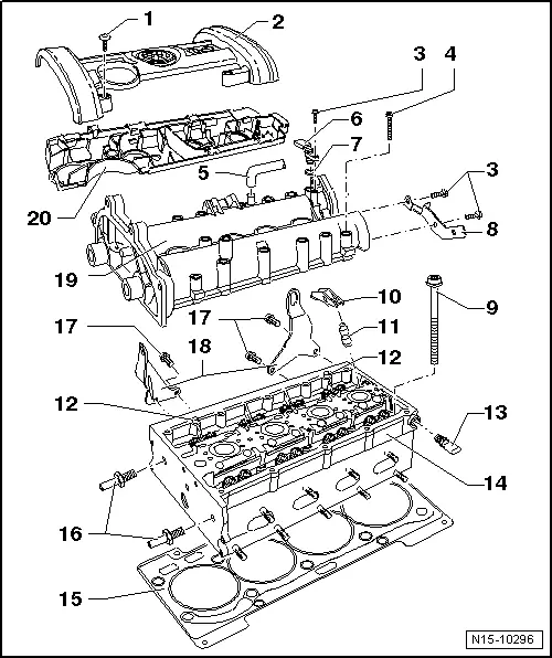 Volkswagen Polo Engine Cylinder Head Assembly Overview
