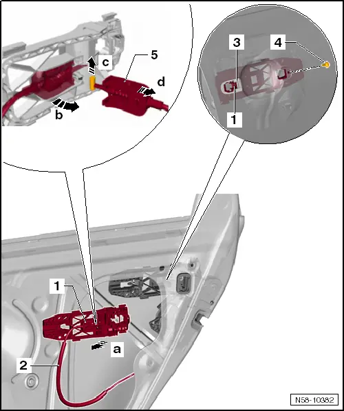 Volkswagen Workshop Service and Repair Manuals > Polo Mk5 > Body ...