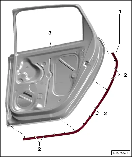 Volkswagen Workshop Service and Repair Manuals > Polo Mk5 > Body ...