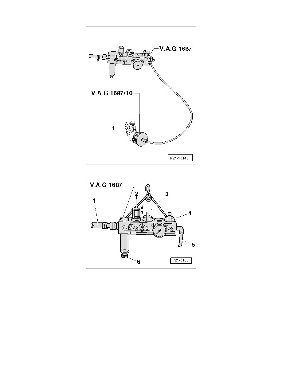 Volkswagen Workshop Service and Repair Manuals > Touareg V10-5.0L DSL ...