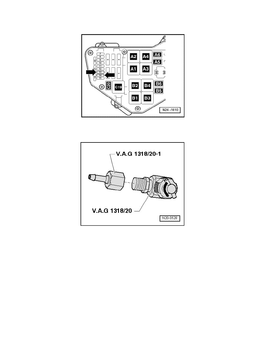 Volkswagen Touareg V6 Fuel Pressure Regulator Testing and Inspection