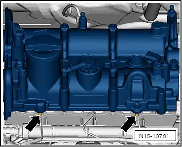 Volkswagen Workshop Manuals > Up! > Power unit > 3 cyl. injection ...