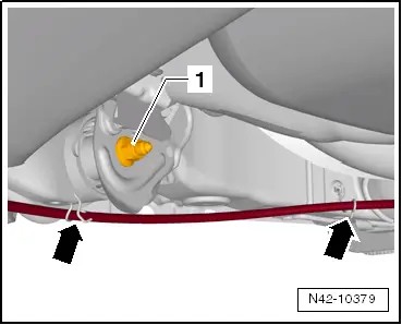 Volkswagen Workshop Service and Repair Manuals > Up! > Running gear ...