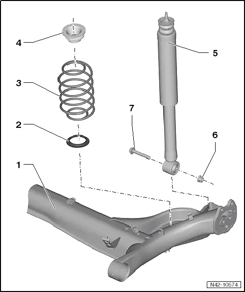 Volkswagen Workshop Service and Repair Manuals > Up! > Running gear ...
