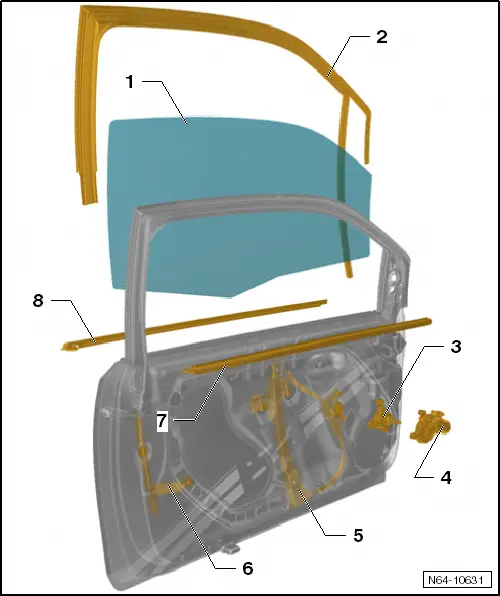 Volkswagen Workshop Service and Repair Manuals > Up! > Body | General ...